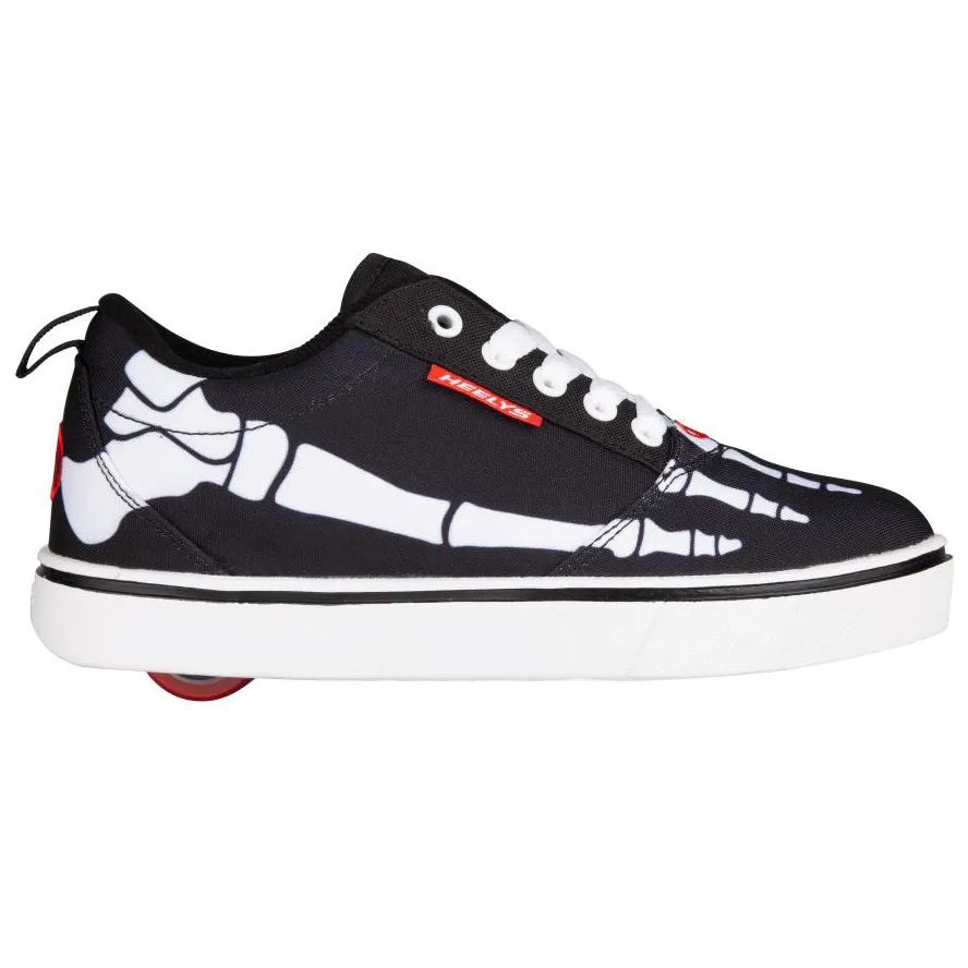 Heelys Pro 20 Prints - Black/White/Red/Skeleton | SkateHut