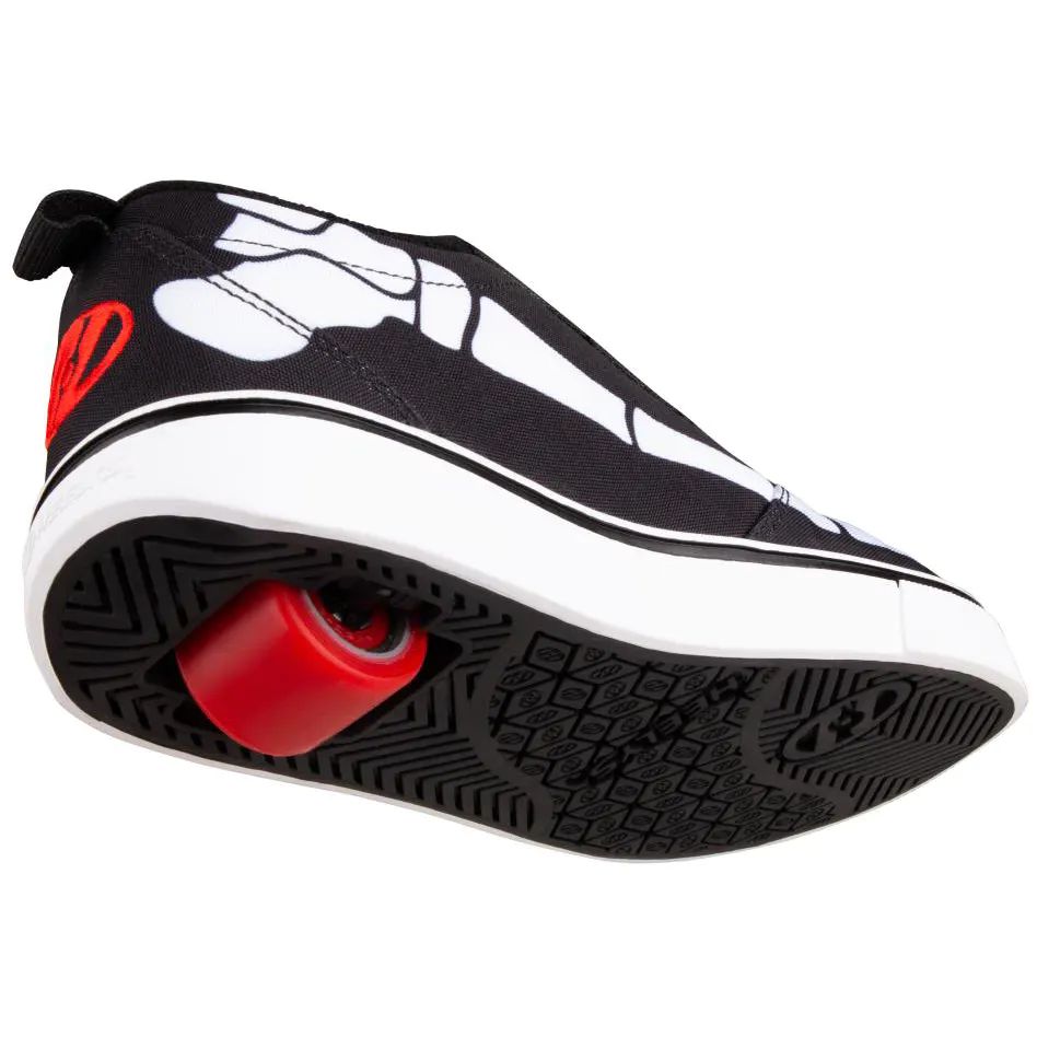 Heelys Pro 20 Prints - Black/White/Red/Skeleton | SkateHut