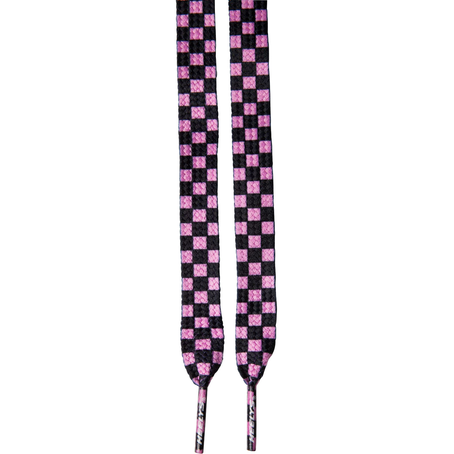 Heelys Bliss Check Laces - Black/Pink | SkateHut