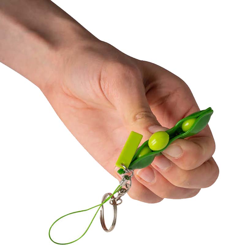 HGL Pea Pod Push Poppers Key Chain | SkateHut