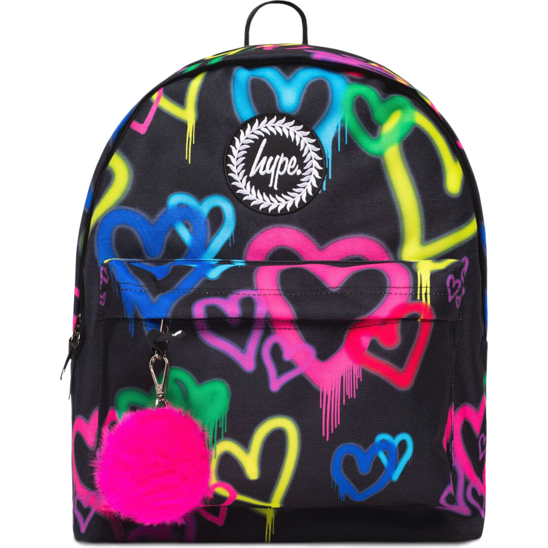 Hype Graffiti Heart Backpack - Black | SkateHut