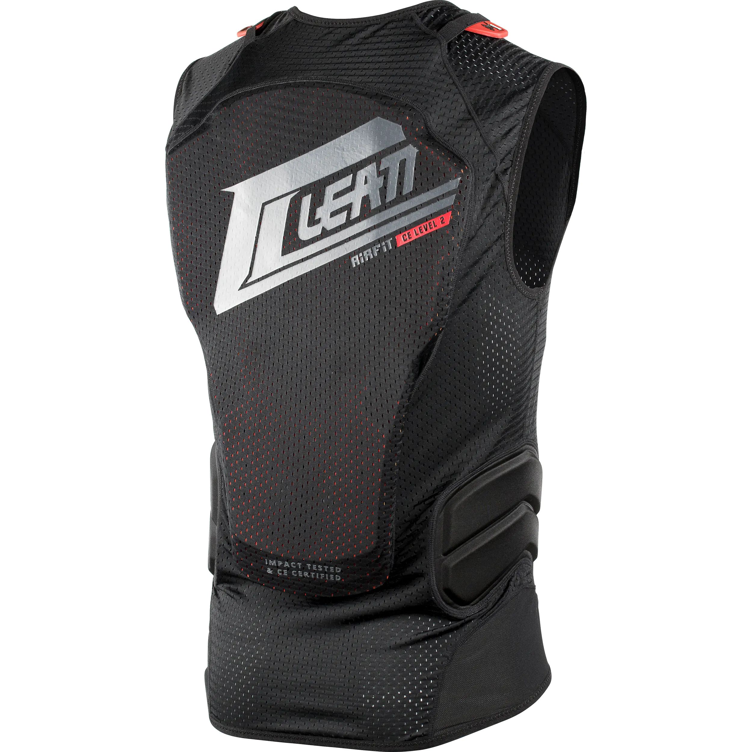 Leatt 3DF Back Protector - Black | SkateHut