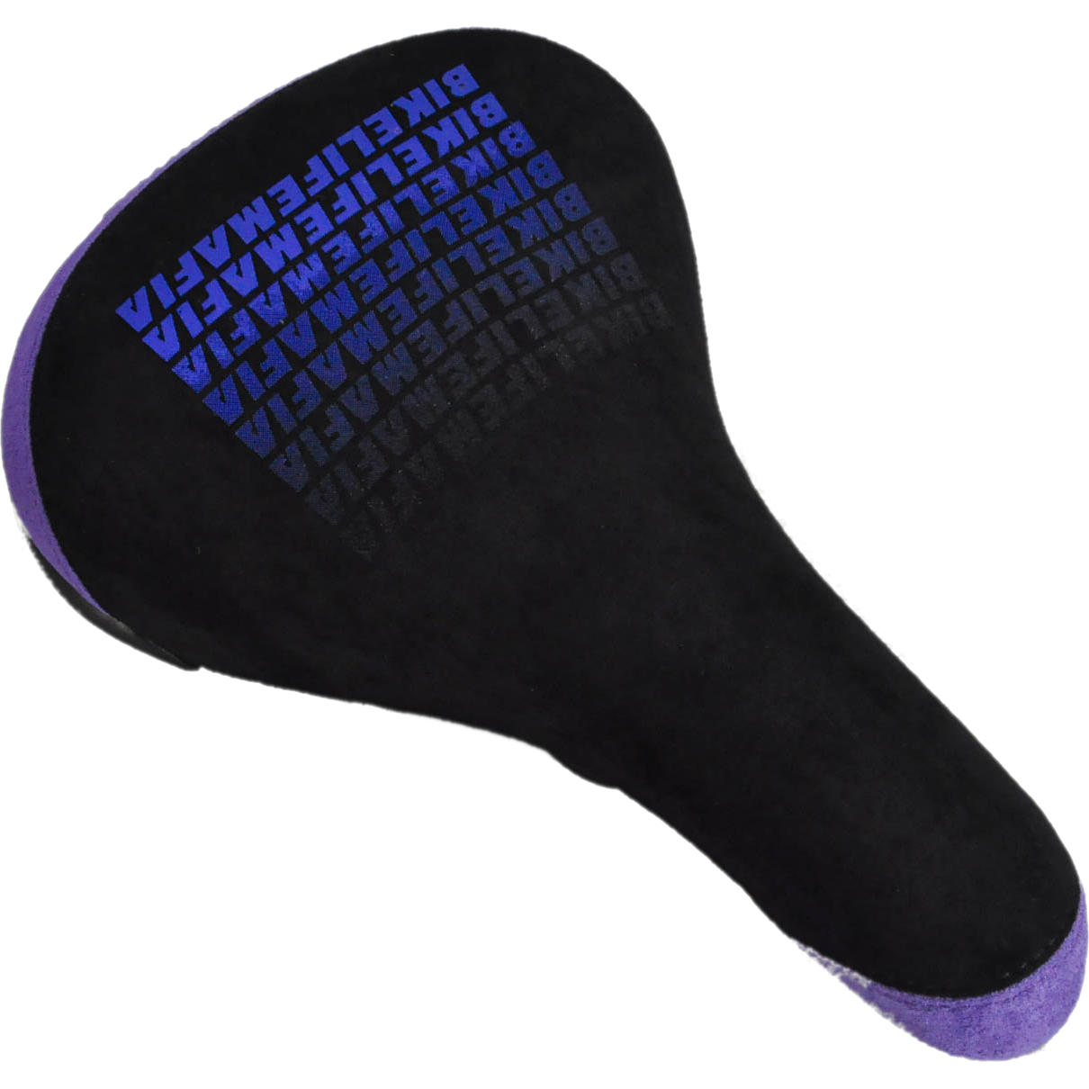 Mafiabike Bike Life Mafia Fade Saddle - Purple/Black | SkateHut