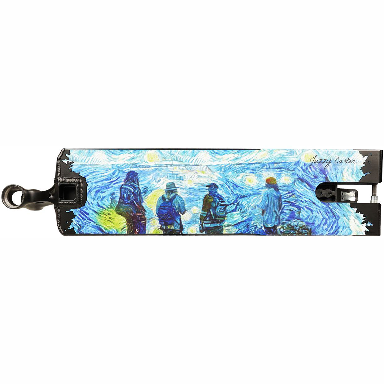 MGP MFX Juzzy Carter V2 Scooter Deck - Black 23" x 6" | SkateHut
