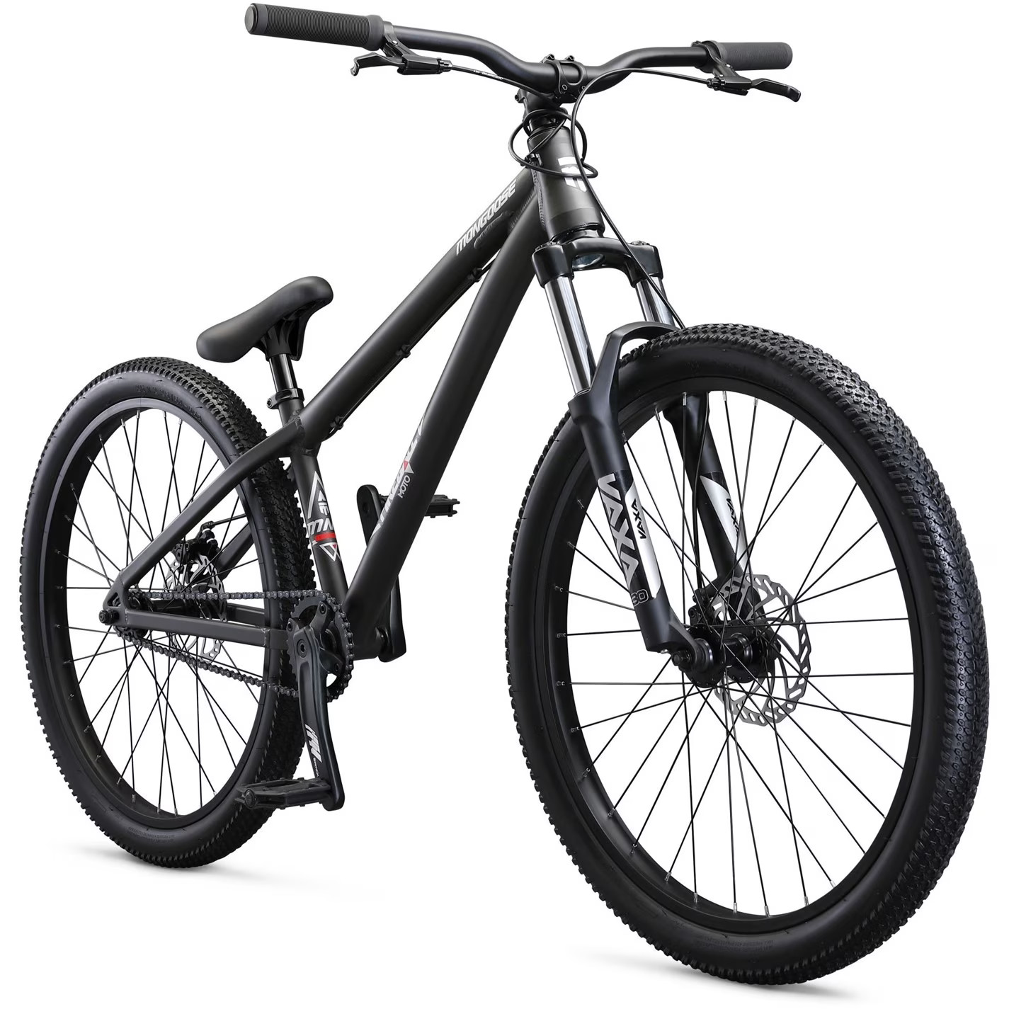 Mongoose 26 U Fireball Moto SS Dirt Jump Bike - Grey | SkateHut