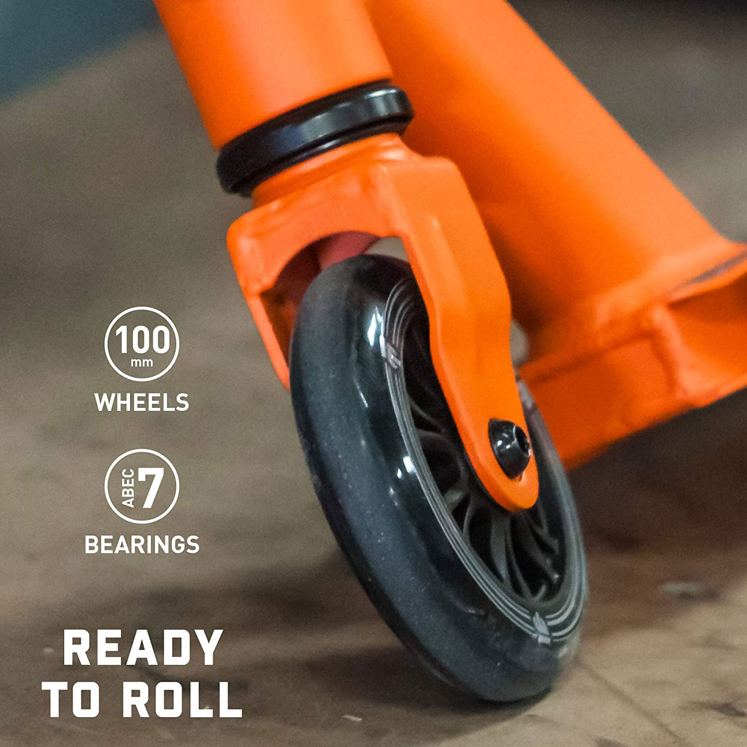 Mongoose Rise 100 Freestyle Stunt Scooter - Orange/Blue | SkateHut