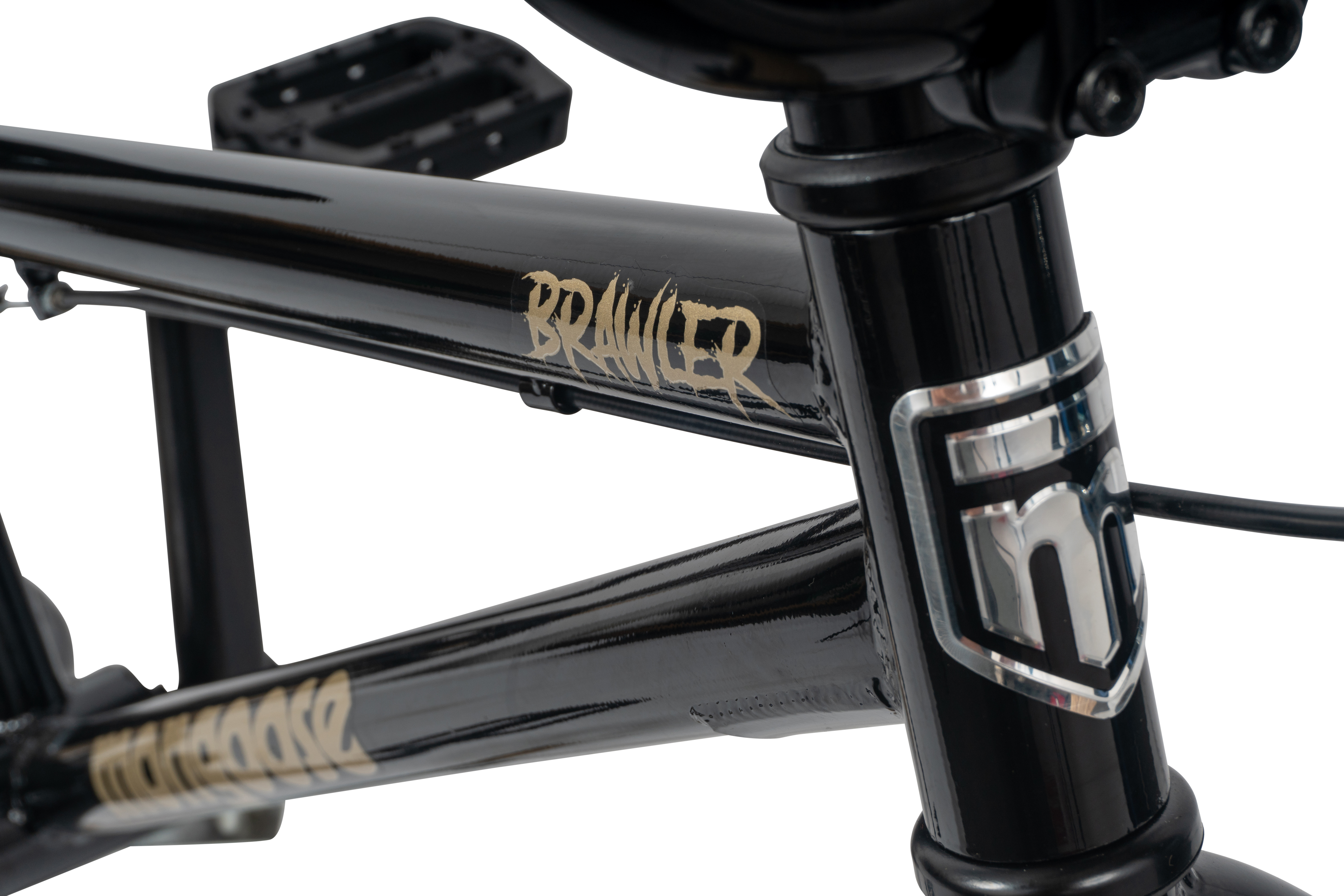 Mongoose Brawler 20" Complete BMX - Black/Gold | SkateHut