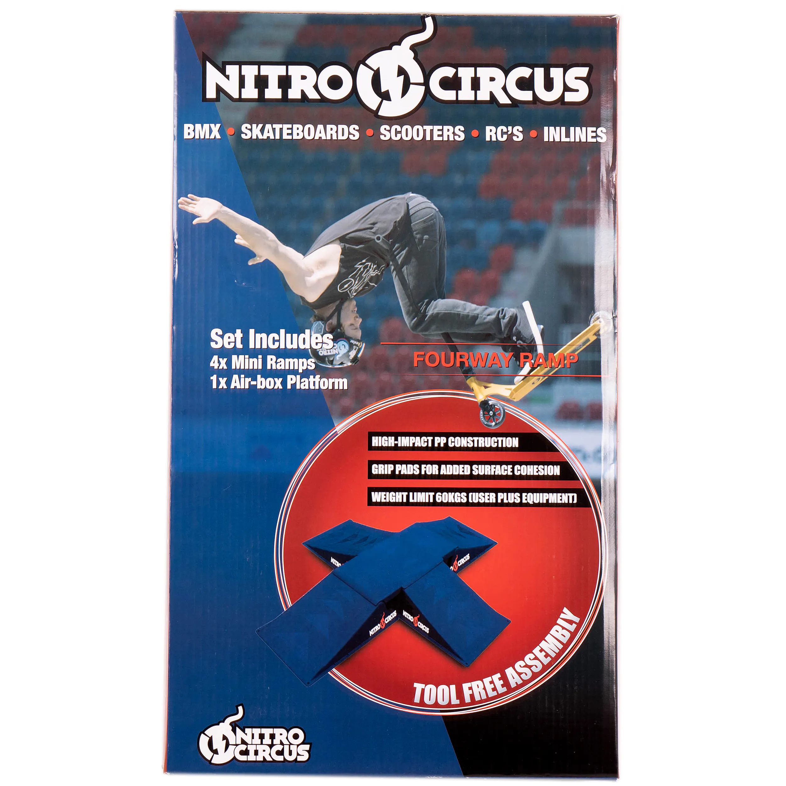 Nitro Circus 4 Way Fun Box | SkateHut
