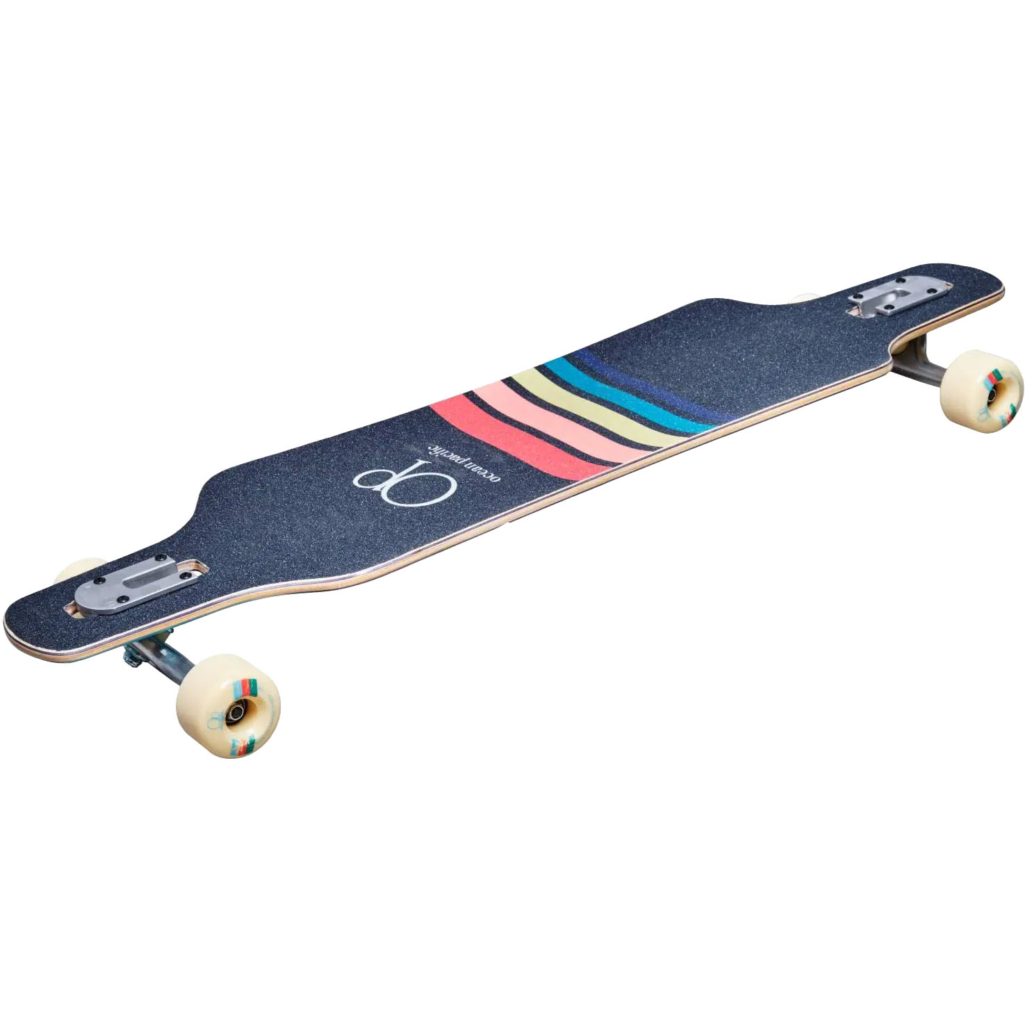 Ocean Pacific Sunset Drop Through Complete Longboard - Blue 39" | SkateHut