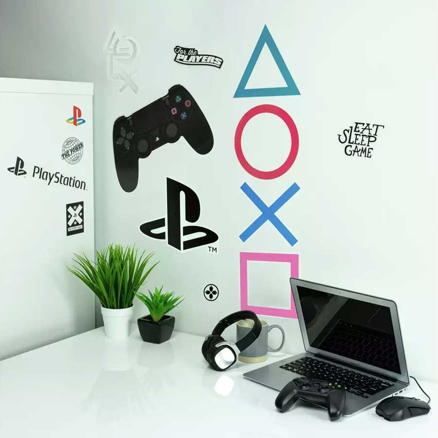 Paladone Playstation Wall Decals | SkateHut
