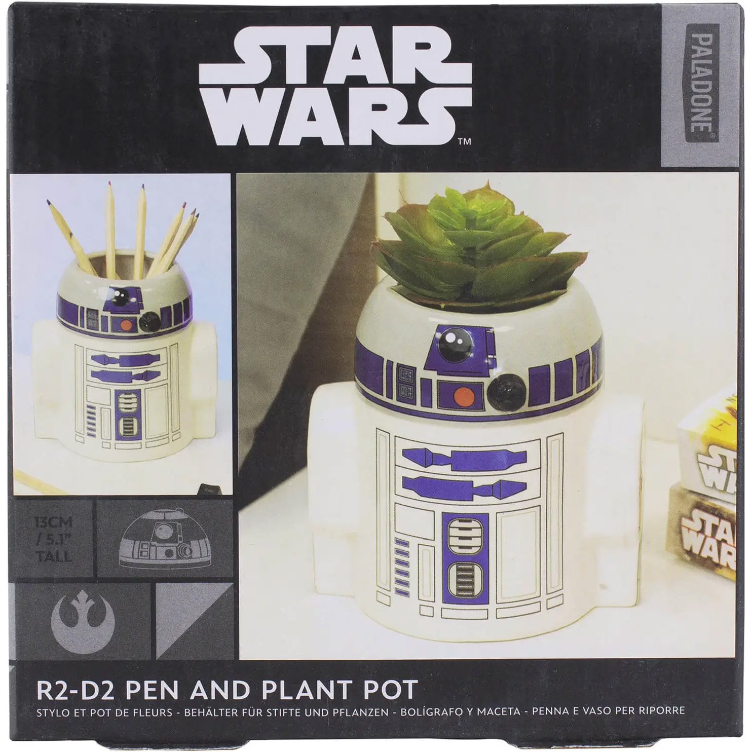 Paladone Star Wars R2D2 Pen and Plant Pot | SkateHut
