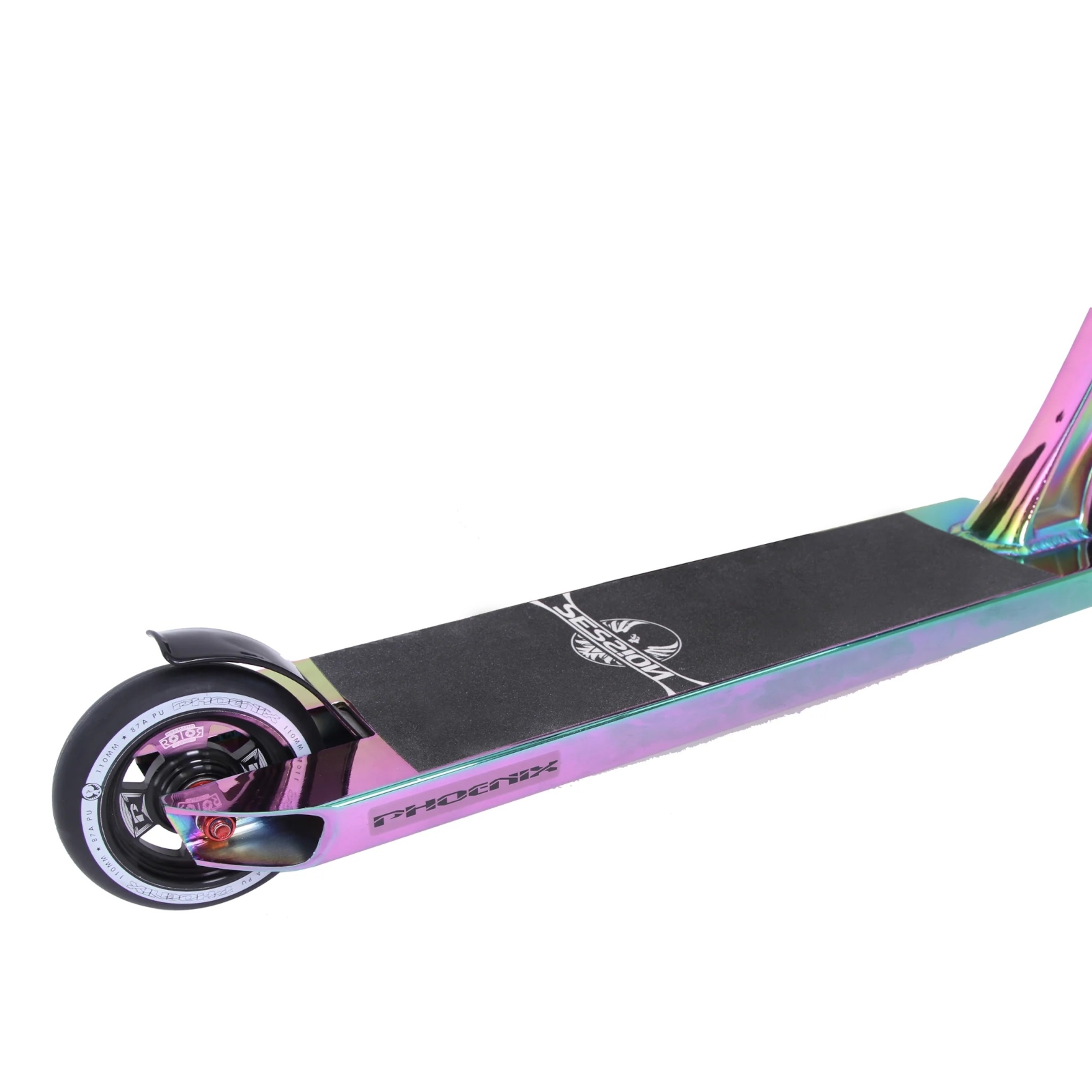 Phoenix Pro Session Stunt Scooter - Black/Neochrome | SkateHut