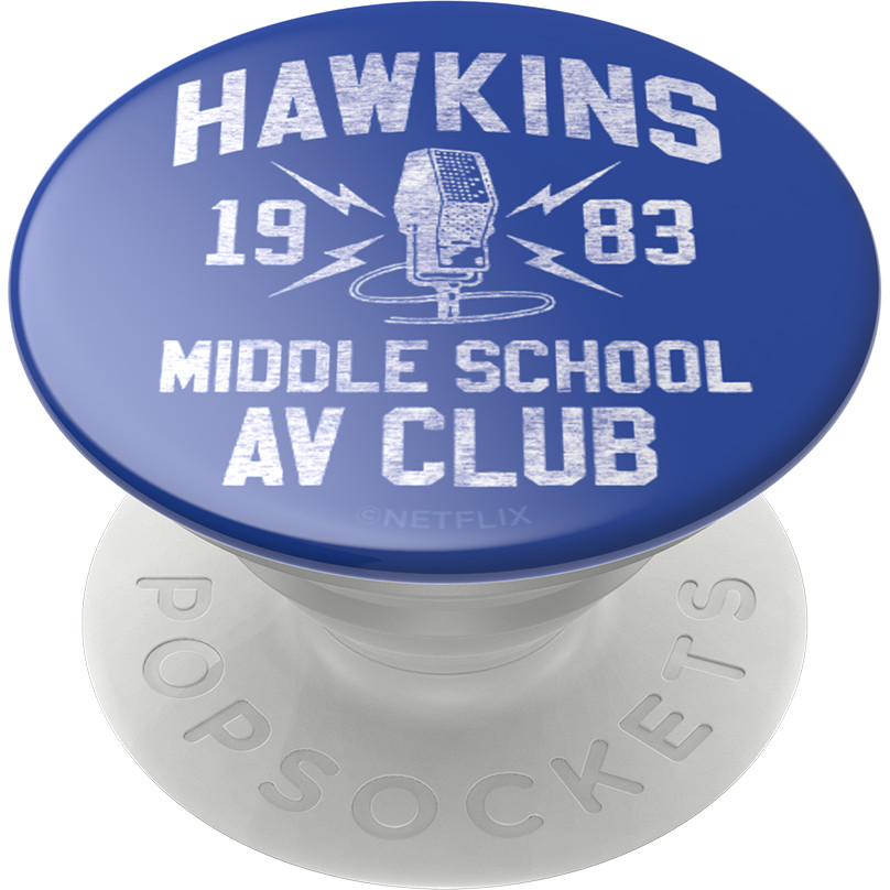 PopSockets Grip - Stranger Things Hawkins AV Club - 2nd Gen | SkateHut