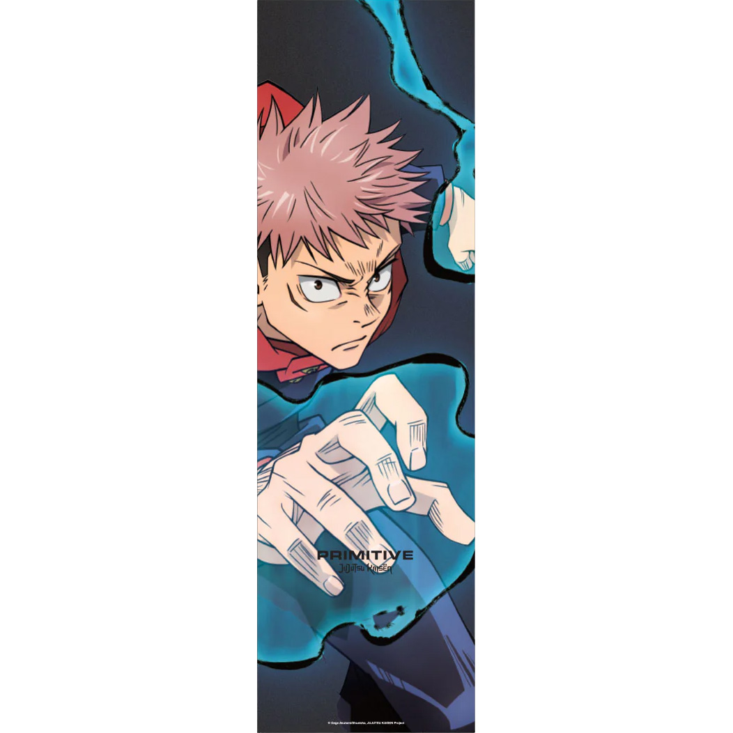 Primitive x Jujutsu Kaisen Skateboard Grip Tape - Yuji | SkateHut