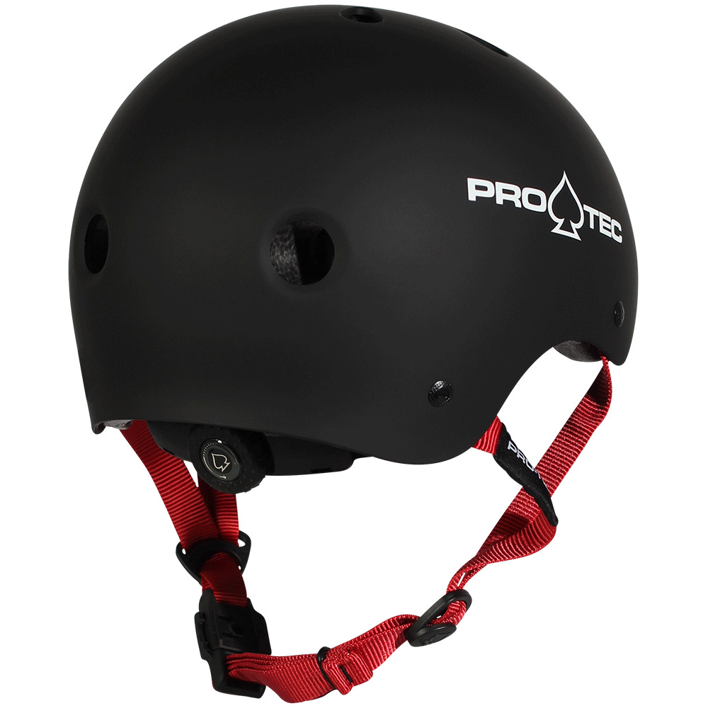 Pro-Tec Jr. Classic Fit Helmet - Matte Black | SkateHut