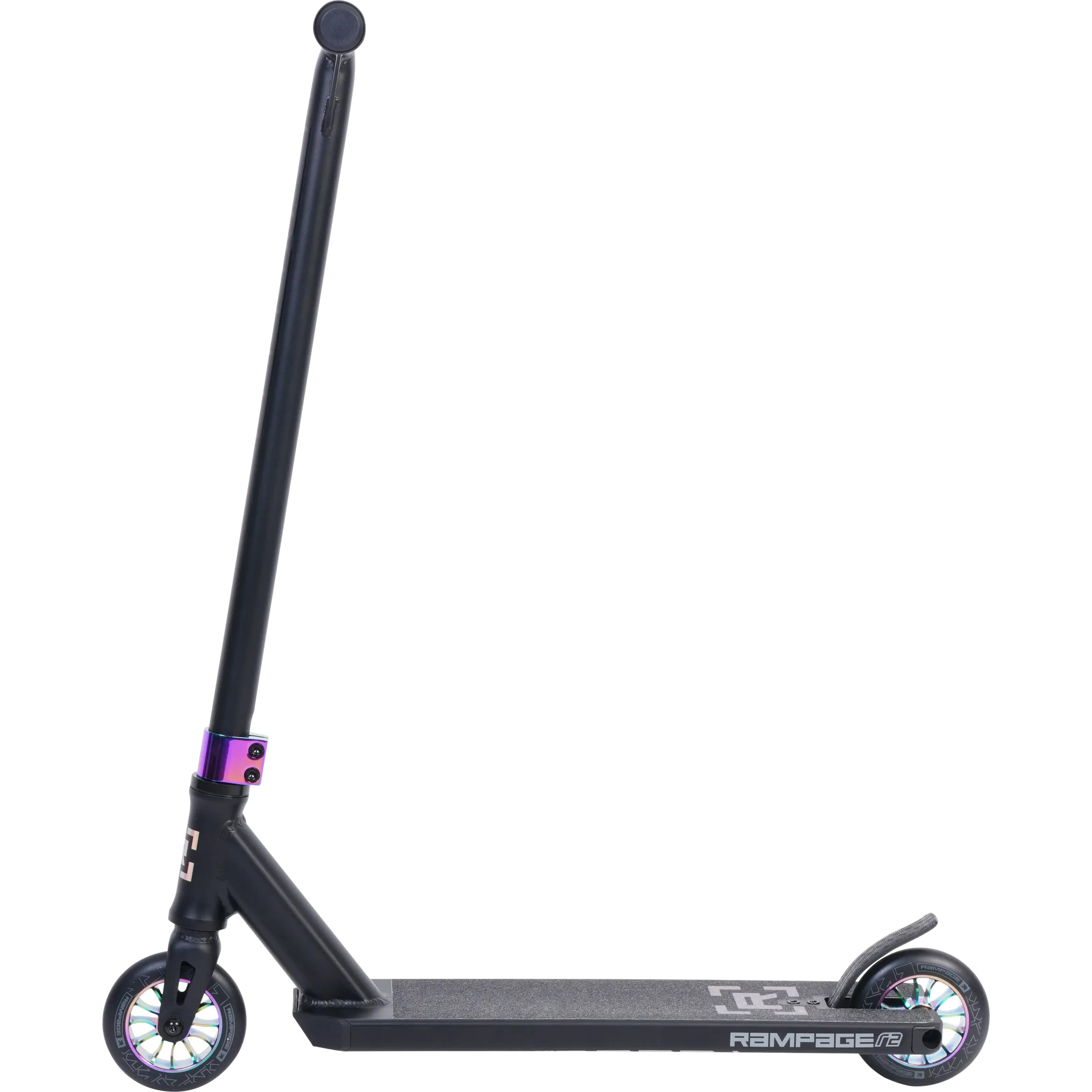 Rampage R2 2023 Complete Stunt Scooter - Black/Neochrome | SkateHut