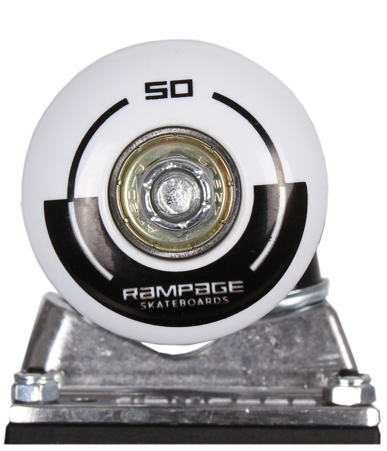 Rampage Graffiti Skull Complete Skateboard 8'' | SkateHut