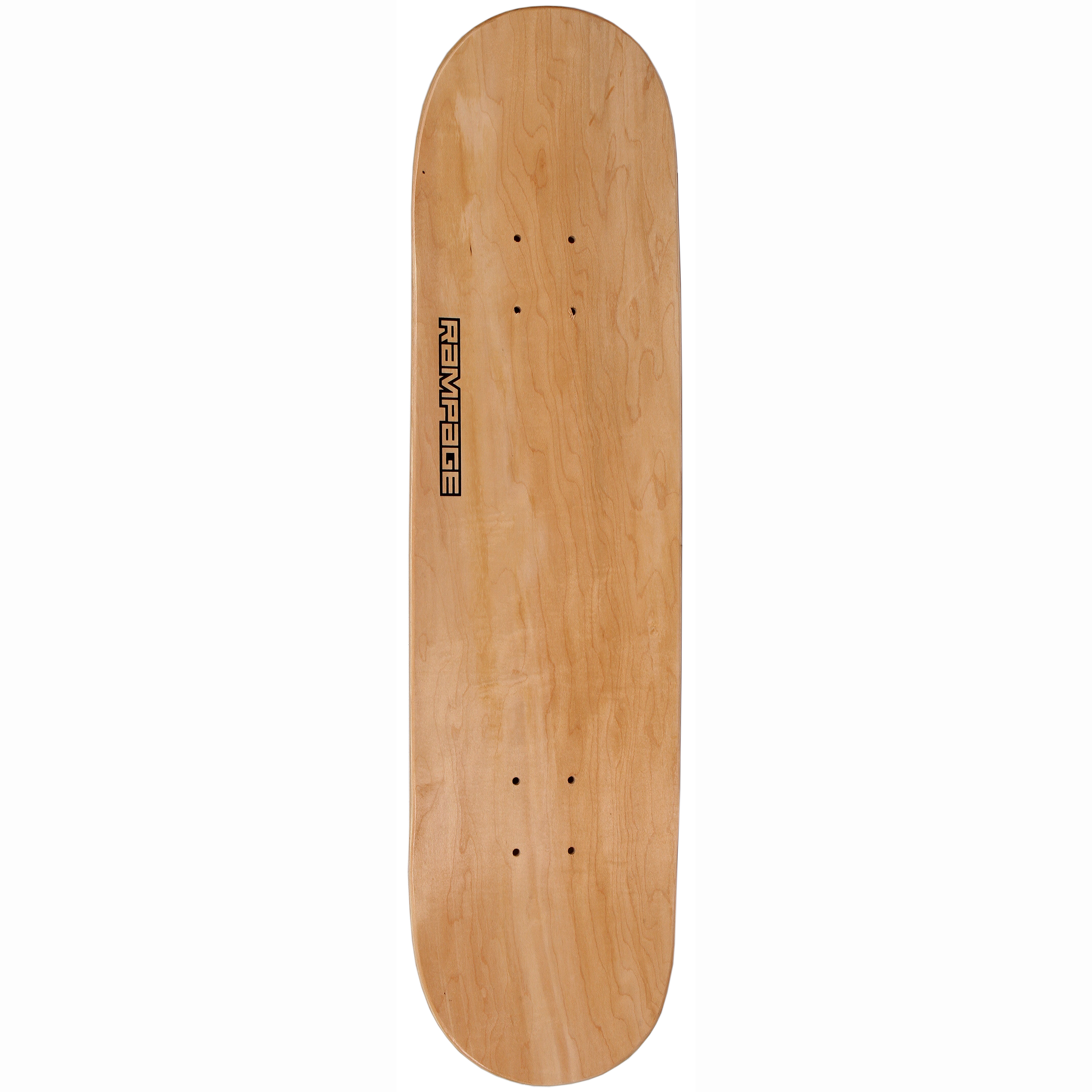 Rampage FTP Skateboard Deck - Natural 7.75'' | SkateHut