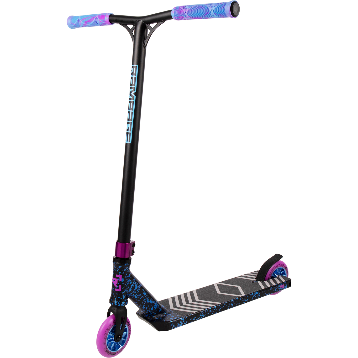 Rampage R2 Stunt Scooter - Ano Splat Blue | SkateHut