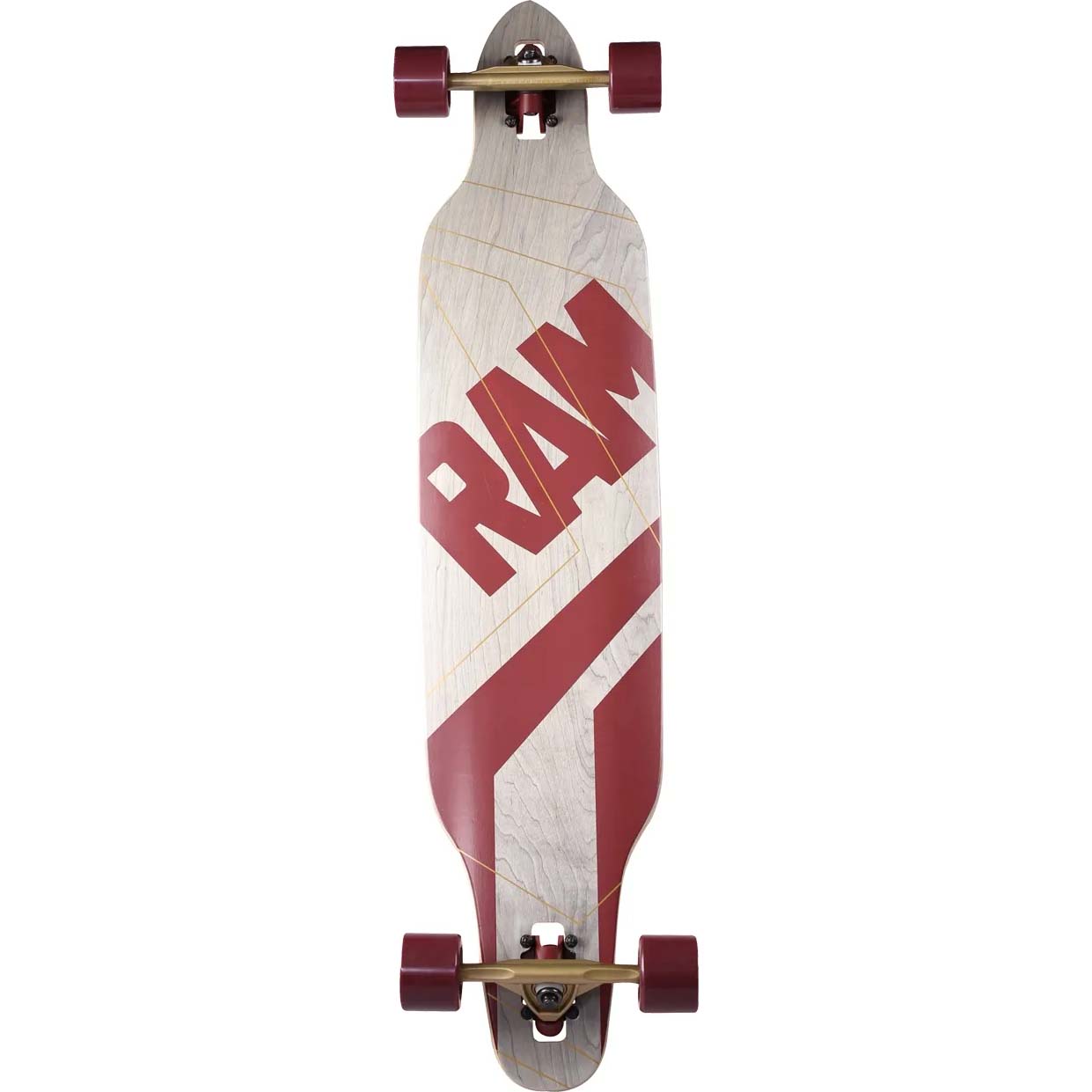 RAM Batch Longboard - Rosewood 42'' | SkateHut