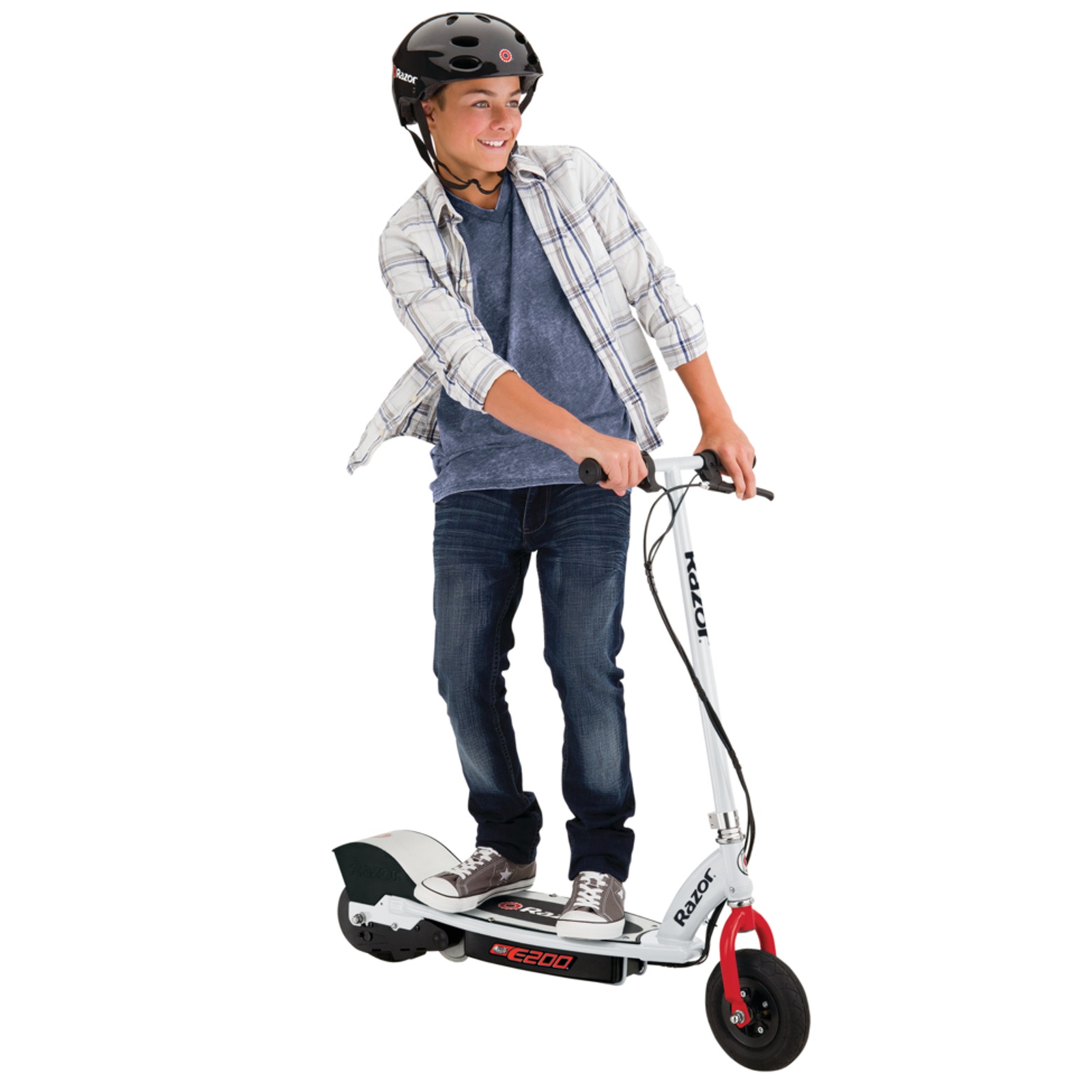 Razor E200 24v Electric Scooter - White | SkateHut