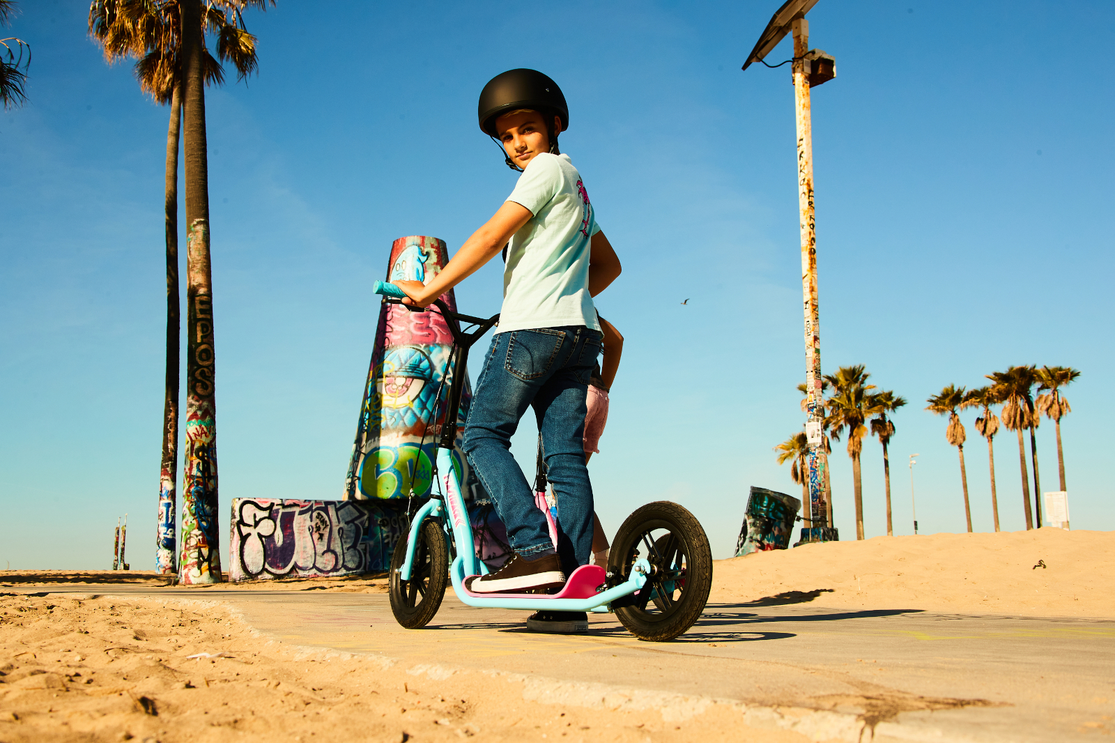 Razor Flashback Commuter Scooter - Blue | SkateHut