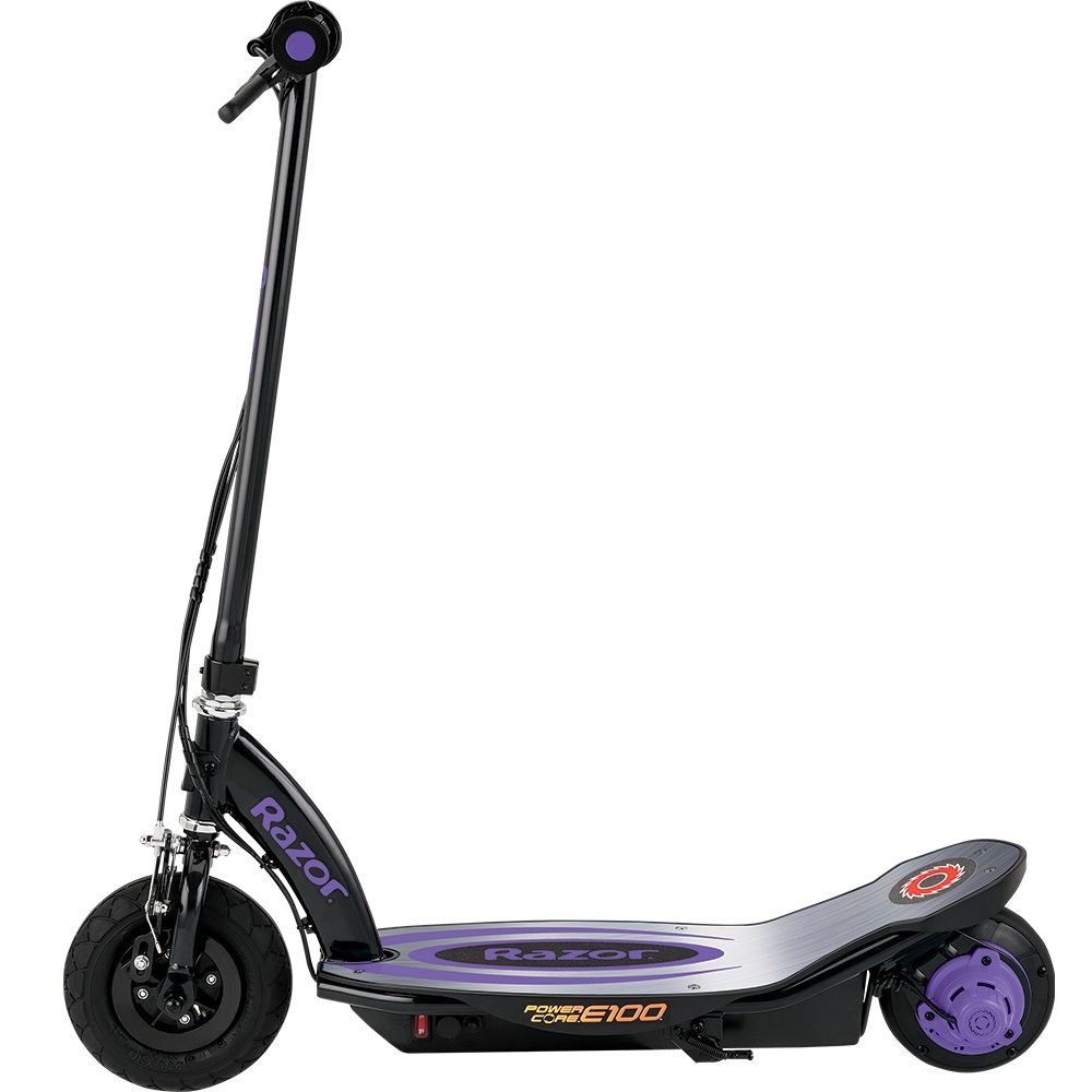 Razor PowerCore E100 24v Electric Scooter - Purple | SkateHut
