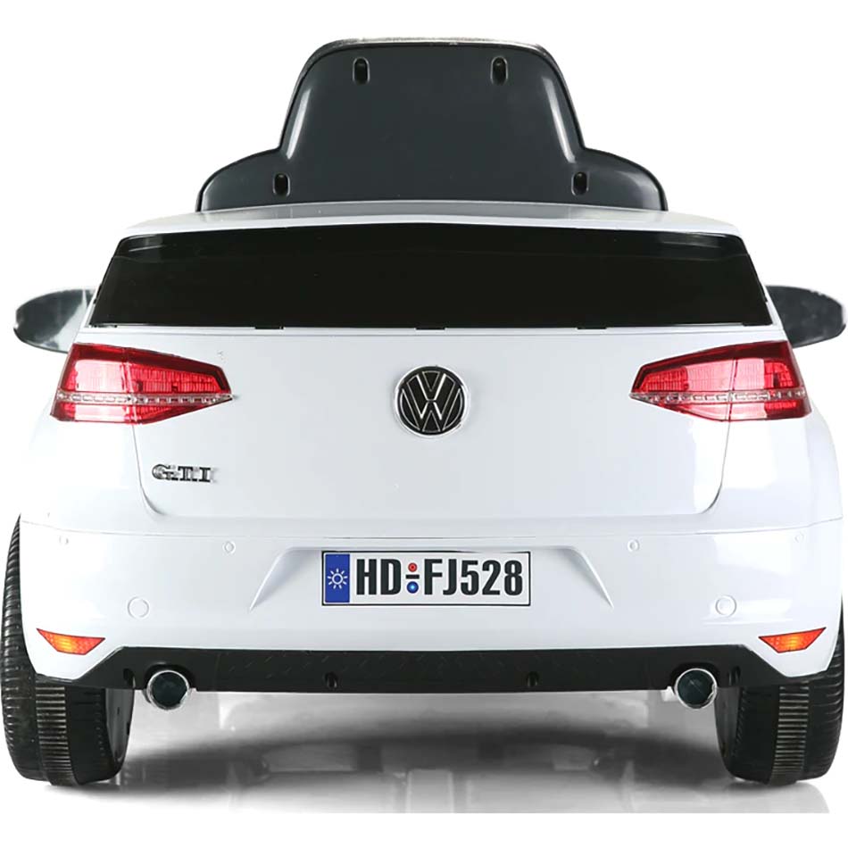 Ricco 12V VW Golf A7 GTI Kids Electric Ride On - White | SkateHut