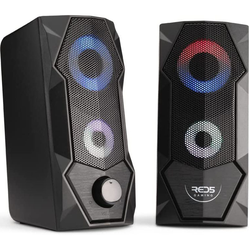 RED5 Light Up Gaming Speakers | SkateHut