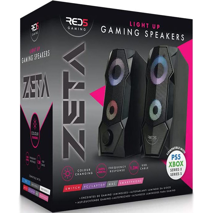 RED5 Light Up Gaming Speakers | SkateHut