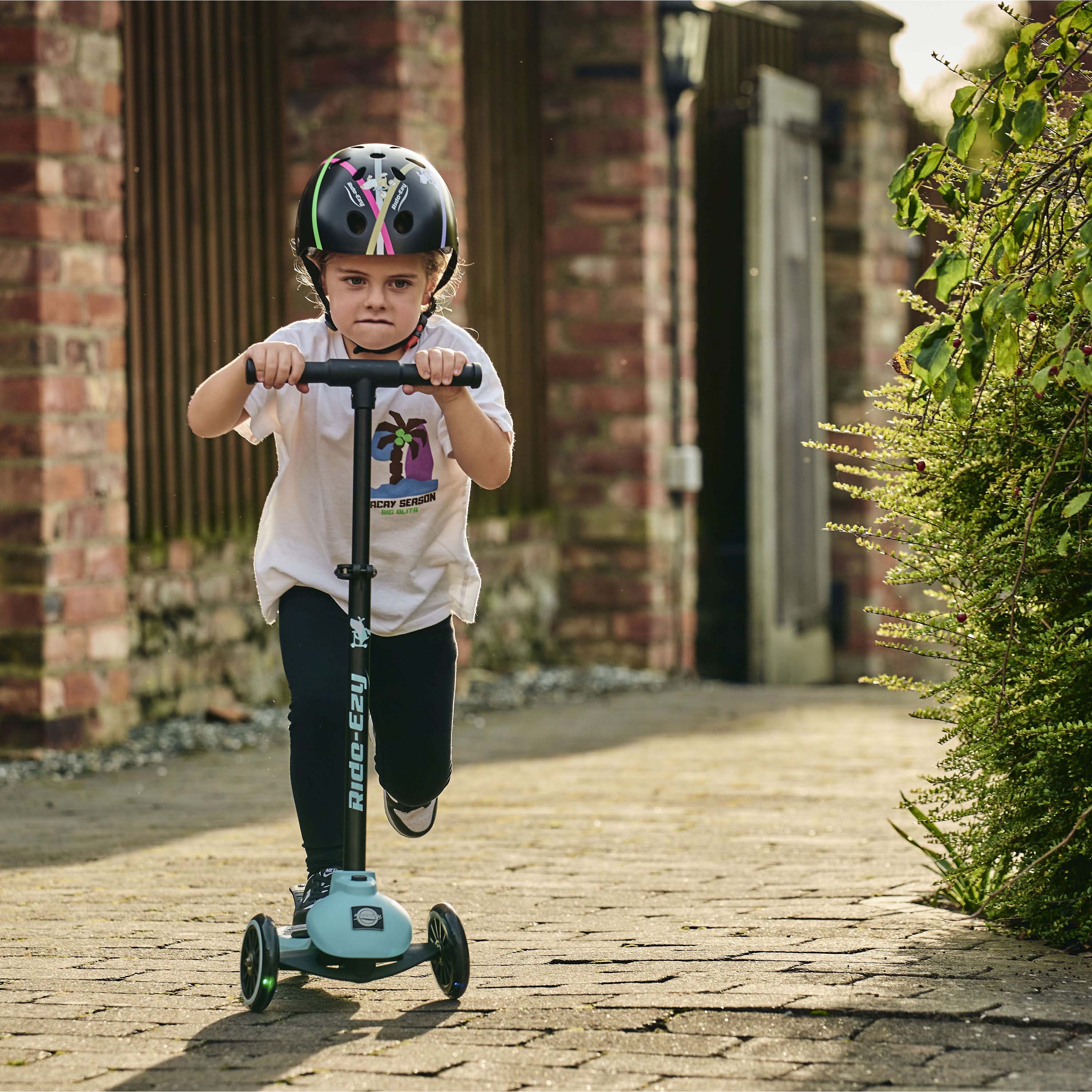 Ride-Ezy Kick Kids Scooter - Kingfisher | SkateHut