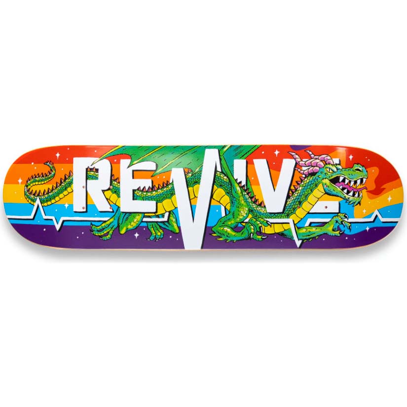 ReVive Dragon Lifeline Skateboard Deck 8.5" | SkateHut