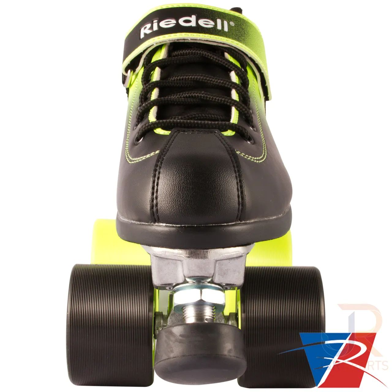 Riedell Quad Roller Skates - Dart Ombre Black/Green | SkateHut