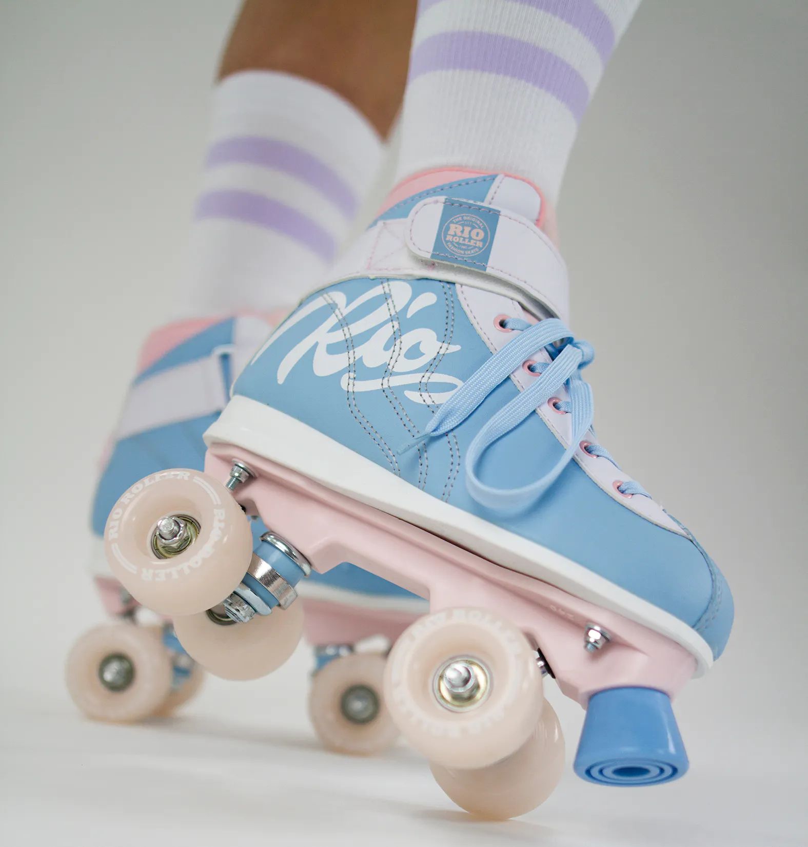 Rio Roller Milkshake Quad Skates - Cotton Candy | SkateHut