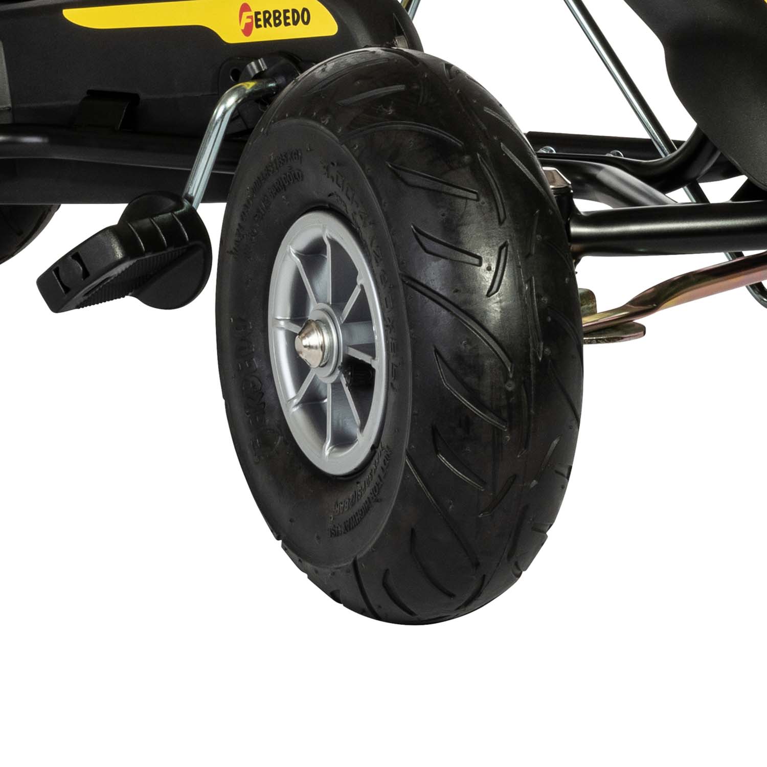 Rolly Toys ATX-Racer Go Kart w/ Brake - Black | SkateHut