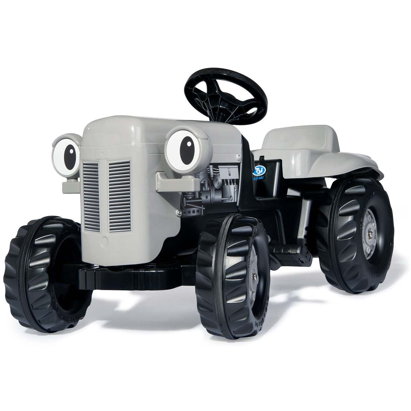 Rolly Toys Little Fergie Tractor & Trailer - Grey | SkateHut