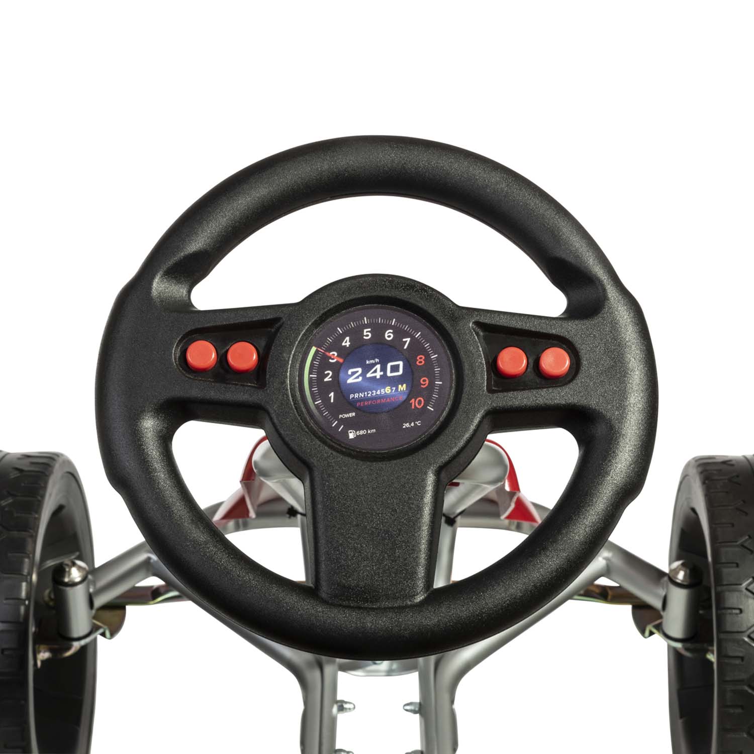 Rolly Toys X-Racer Go Kart w/ Brake - Red | SkateHut