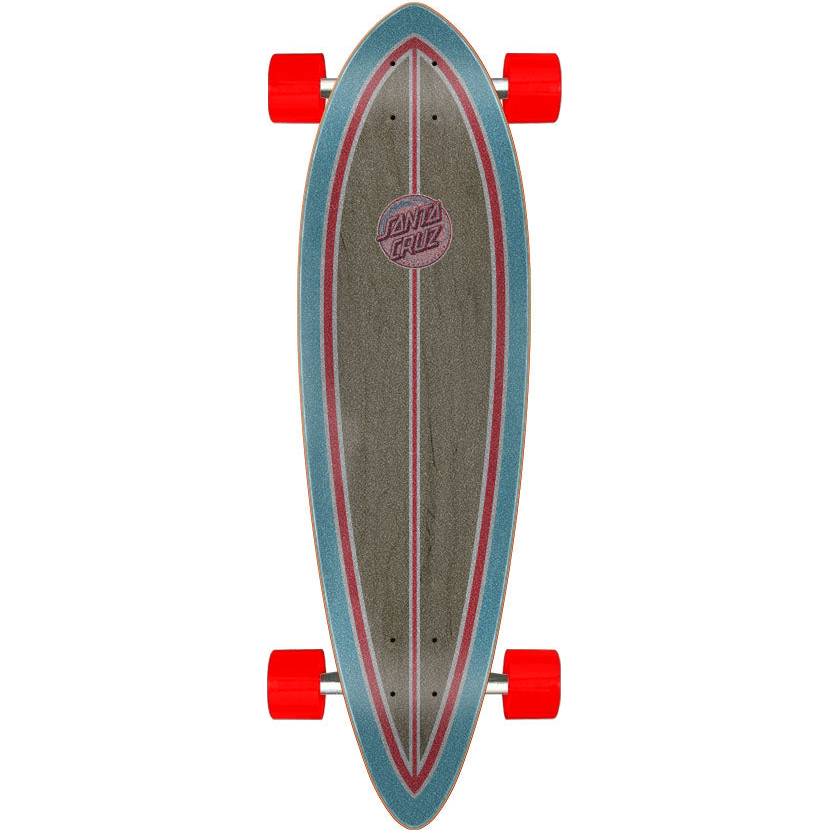 Santa Cruz Decoder Wave Pintail Complete Longboard - Multi 33" | SkateHut