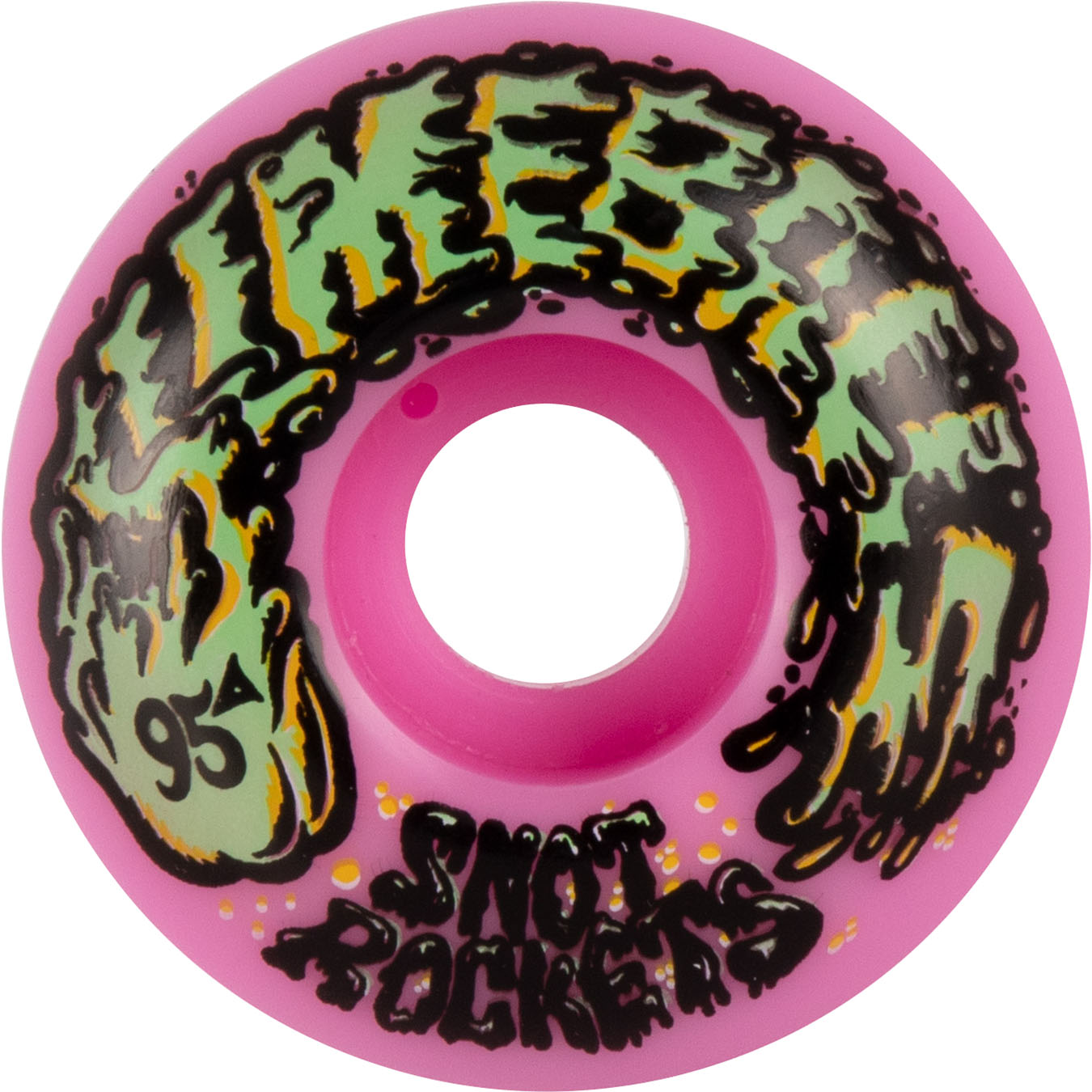 Santa Cruz Slimeballs Snot Rockets Skateboard Wheels - Pastel Pink 54mm ...