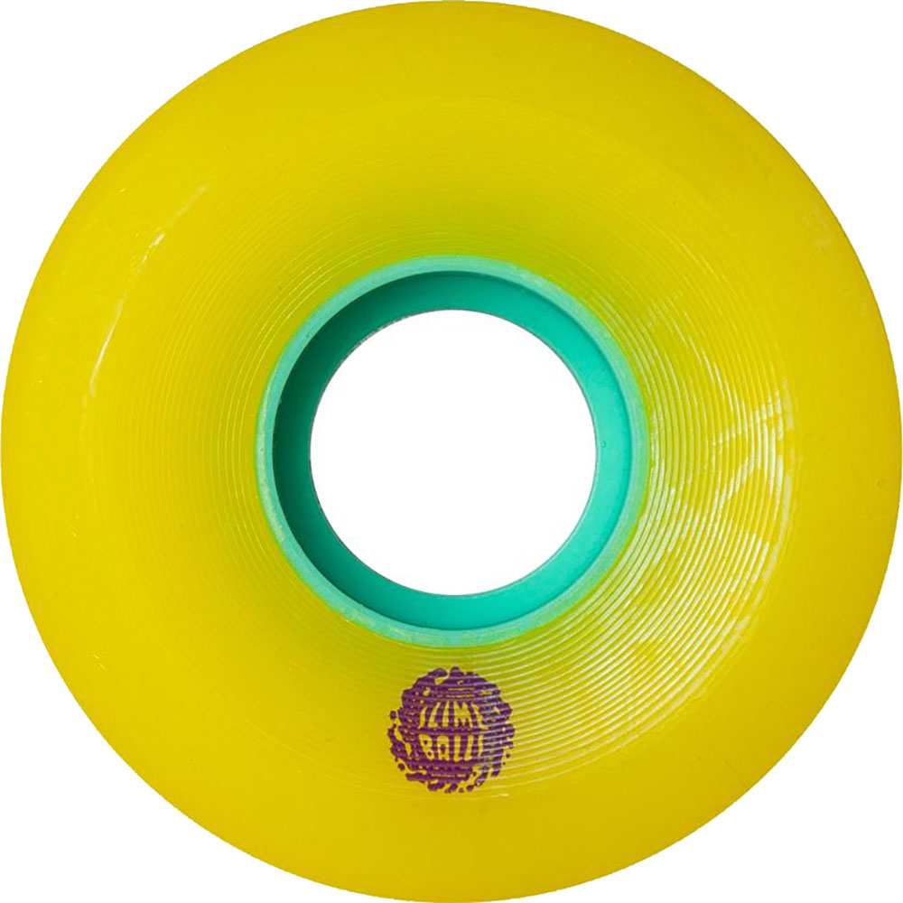 Santa Cruz Slime Balls Mini OG Slime 90a Skateboard Wheels - Yellow 54 ...