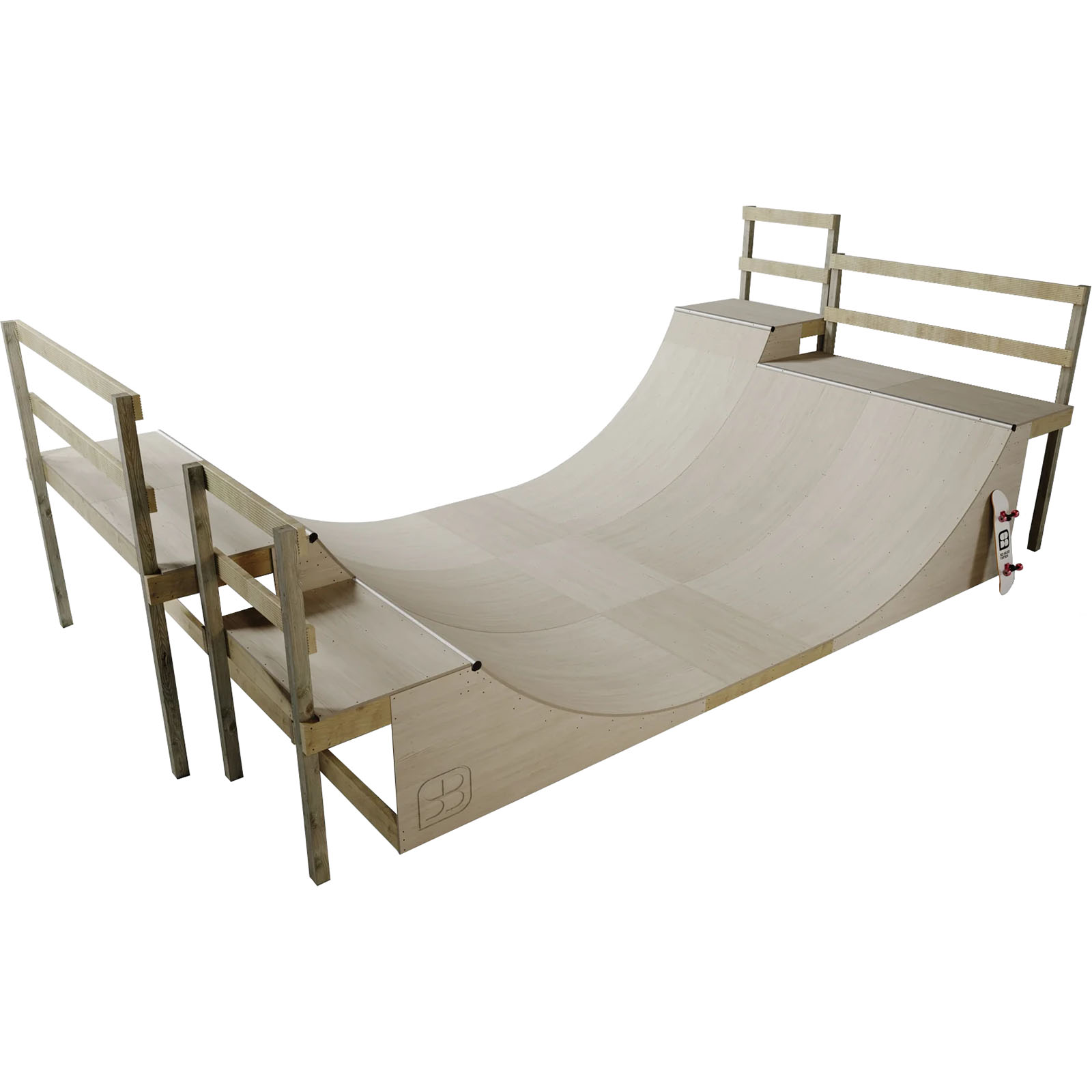 SB Skate Ramps Premier Max Half Pipe Ramp - Large | SkateHut