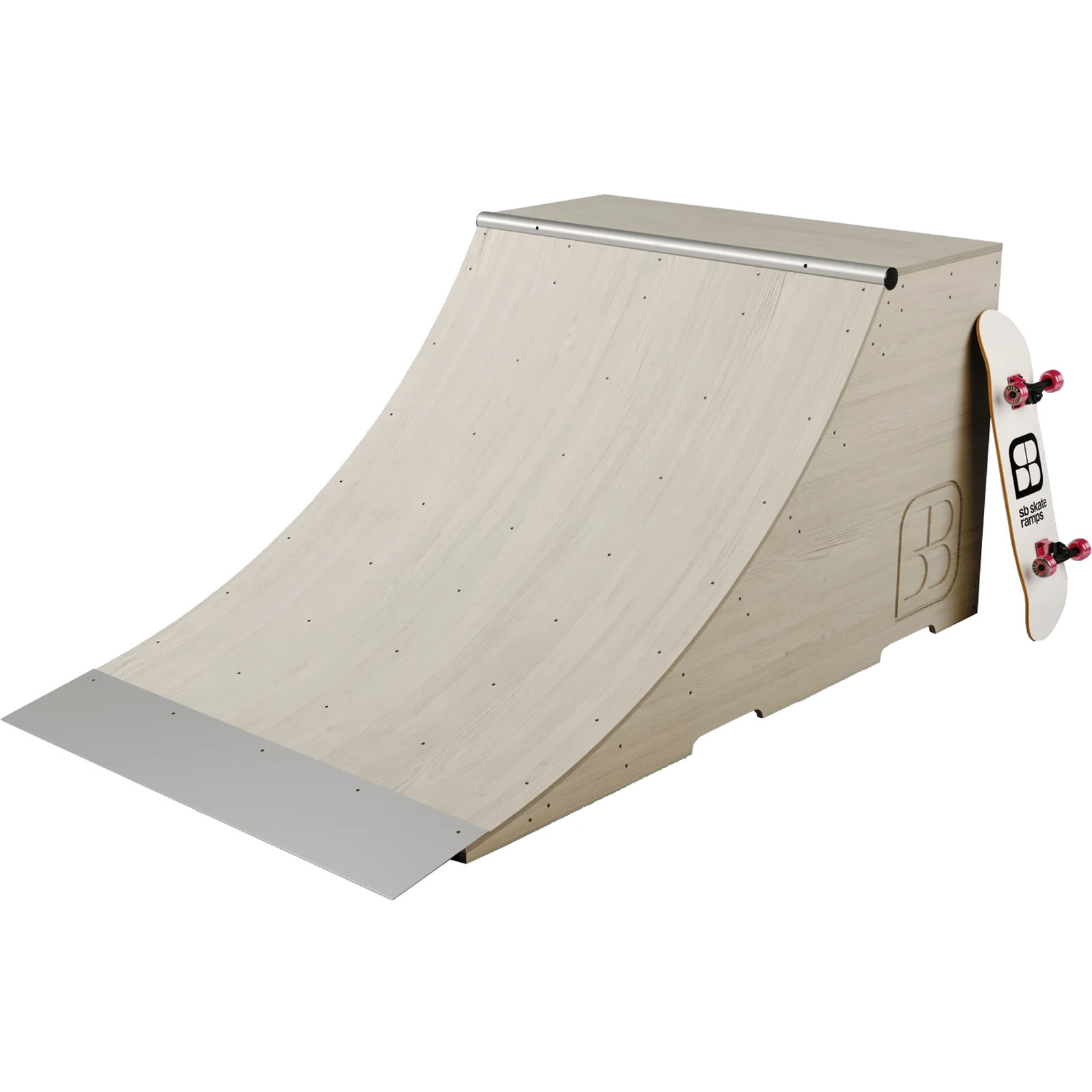SB Skate Ramps Quarter Pipe Ramp - 3' x 4' | SkateHut