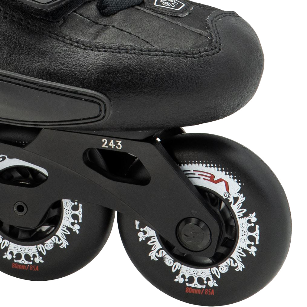 SEBA TRIX 2 80 Inline Roller Skates - Black | SkateHut