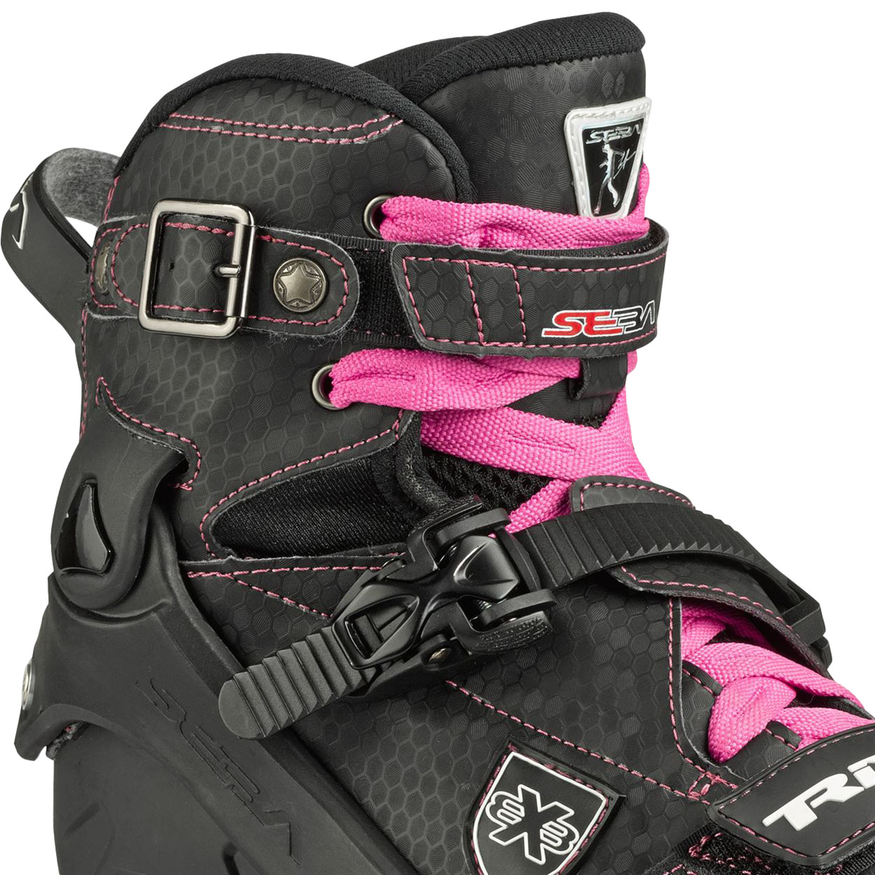 SEBA TRIX 2 80 Inline Roller Skates - Black/Pink | SkateHut