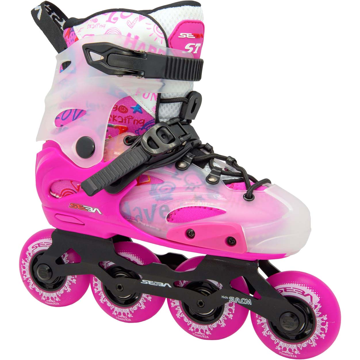 SEBA ST MX Junior Adjustable In-Line Skates - Pink | SkateHut