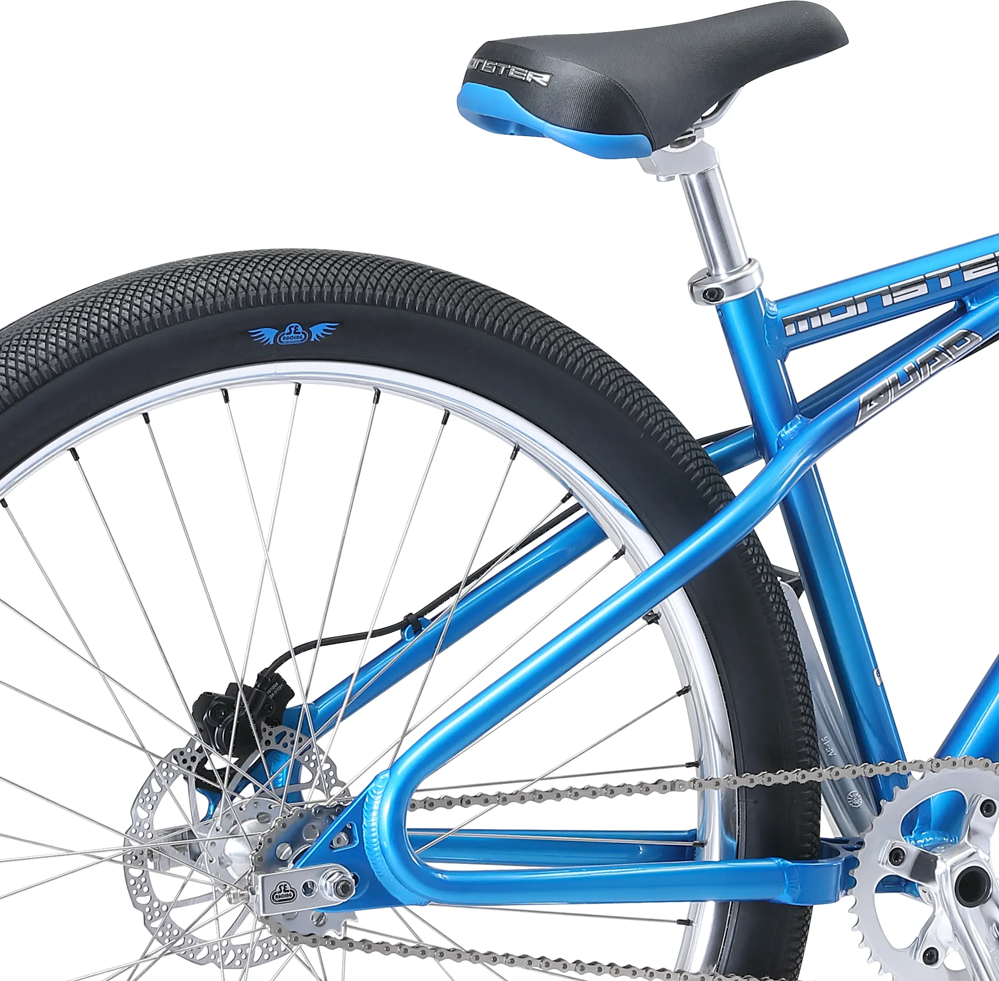 SE Monster Quad 29'' 2021 Complete BMX - Blue | SkateHut