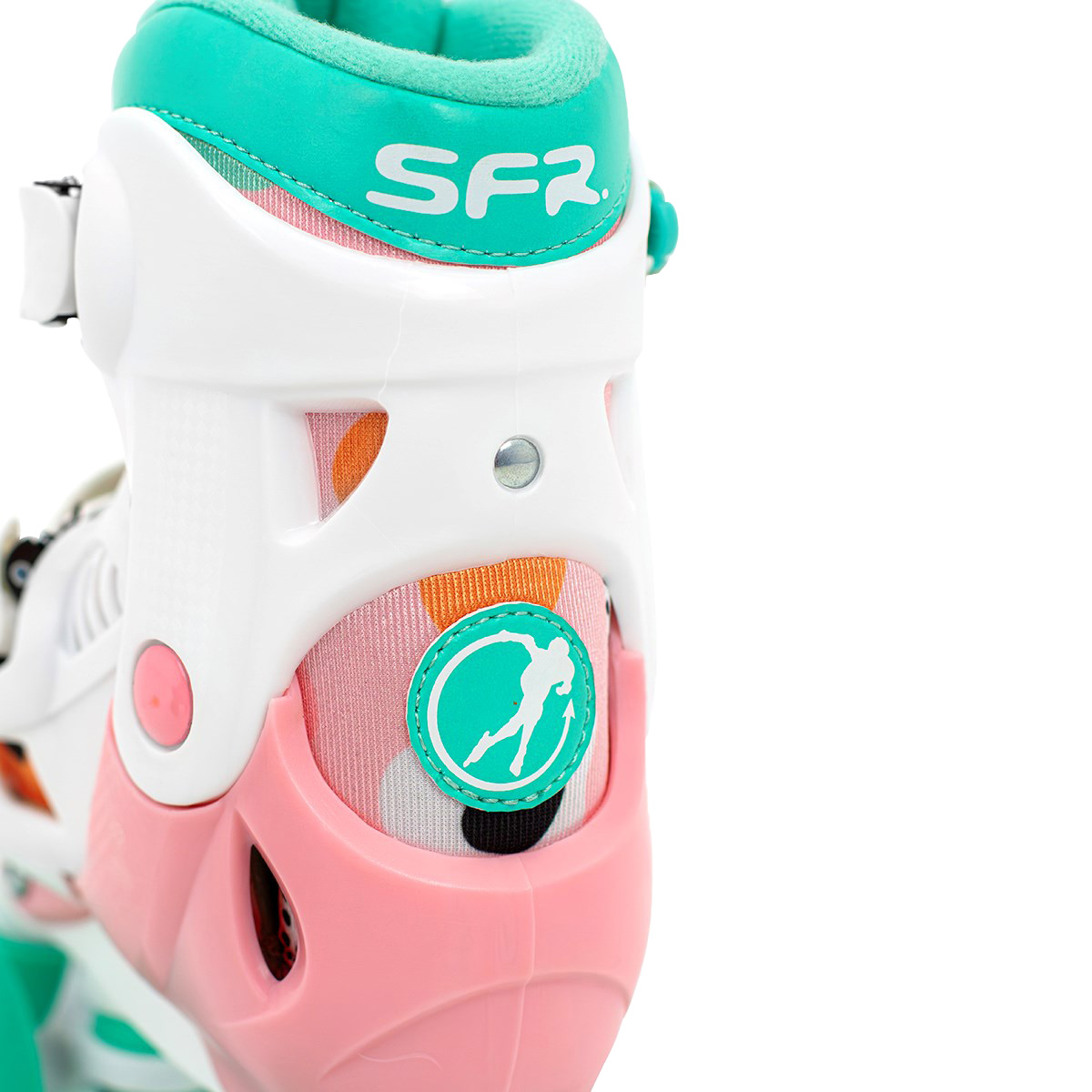 SFR Storm V Adjustable Roller Skates - Flower | SkateHut