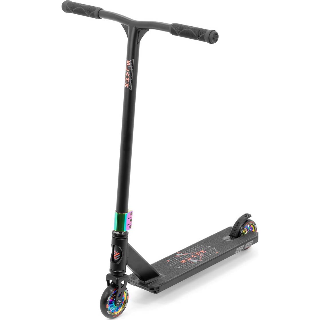 Slamm Classic Stunt Scooter - Neochrome | SkateHut