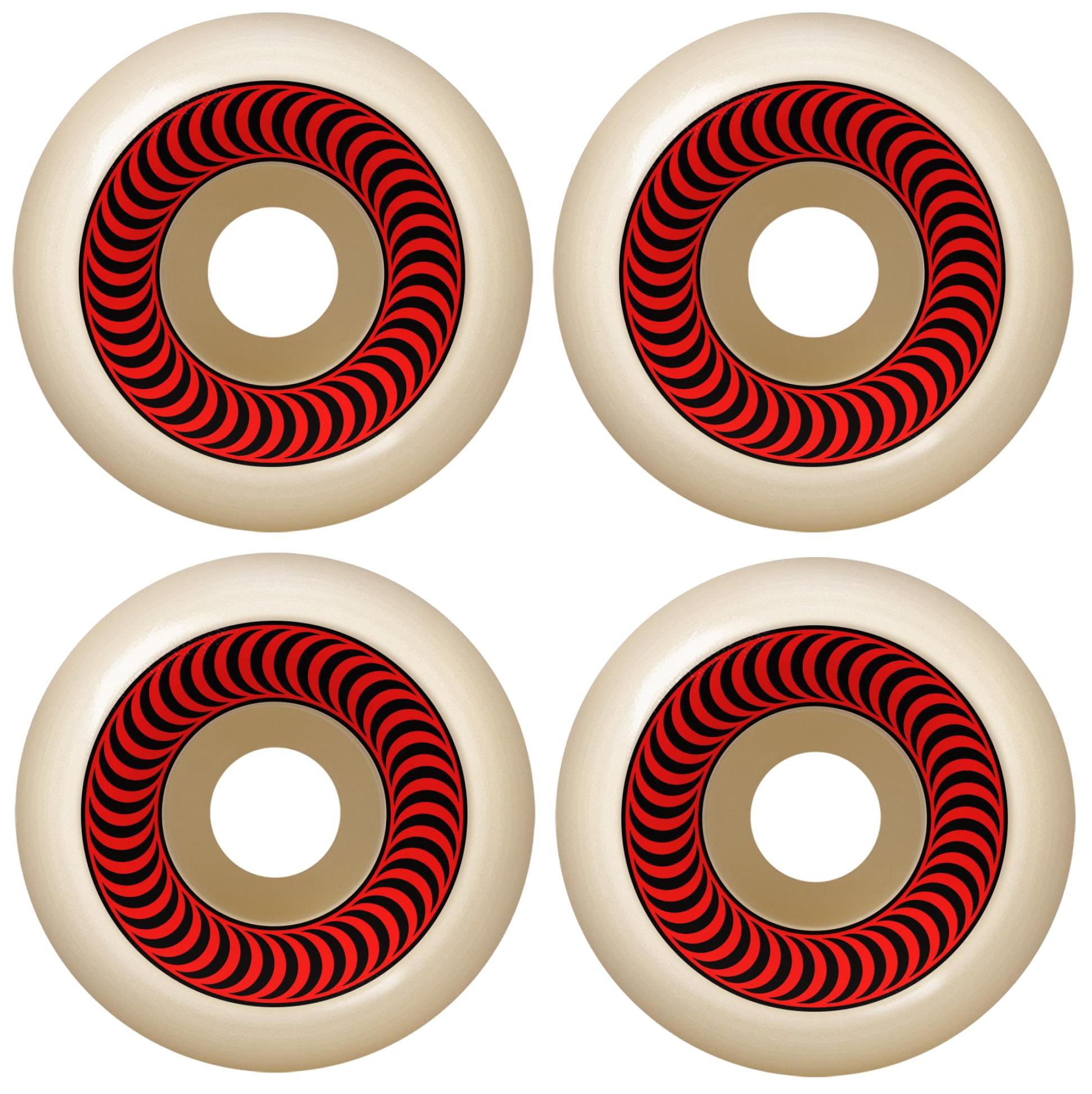 Spitfire OG Classic 99a Skateboard Wheels - Red 60mm (Pack of 4) | SkateHut