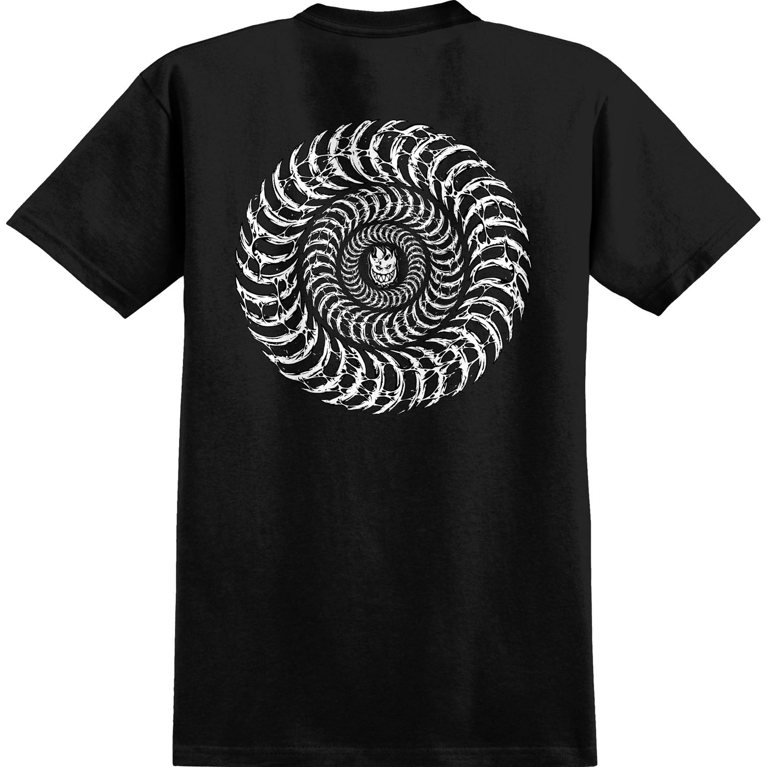 Spitfire Decay Classic Swirl T Shirt - Black | SkateHut